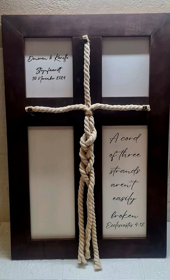 Three cord board – Houterasies
