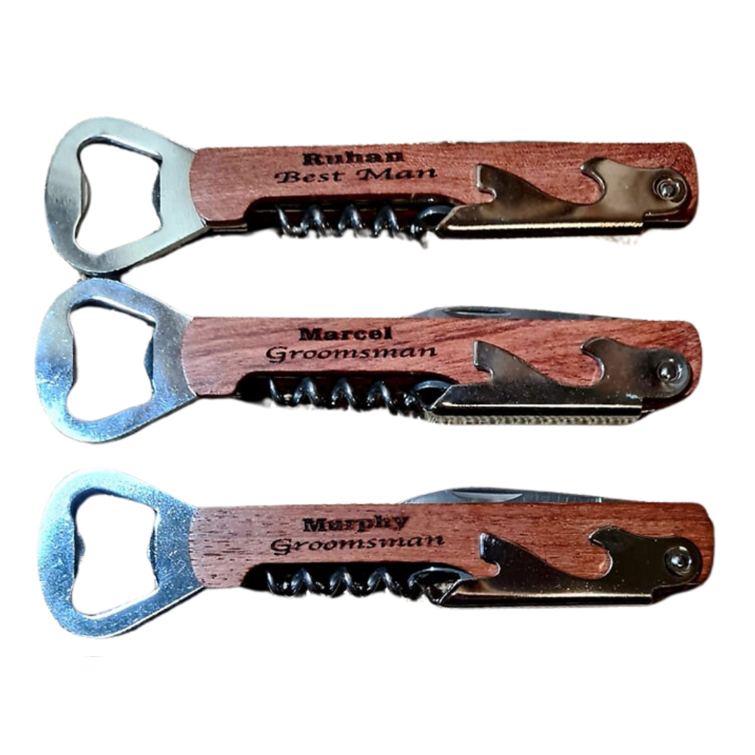 Corkscrew Wine Bottle Opener Multi-Tool – Houterasies