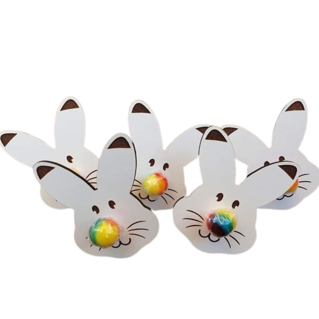 Easter Bunny Lollipop Face – Houterasies