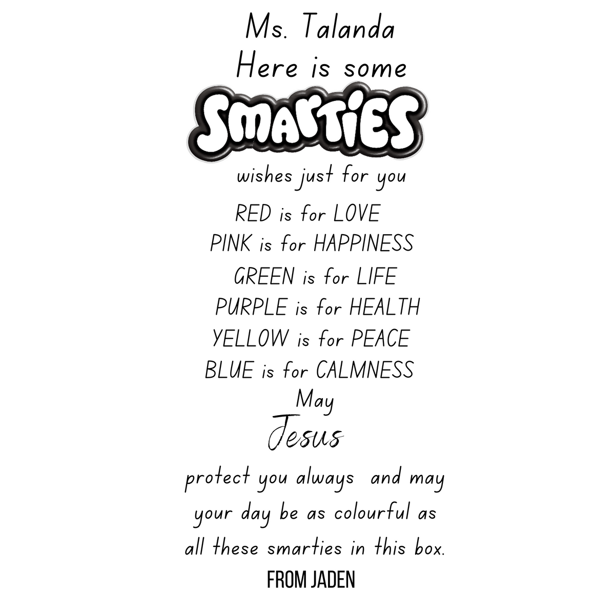 Wood Smarties Box – Houterasies